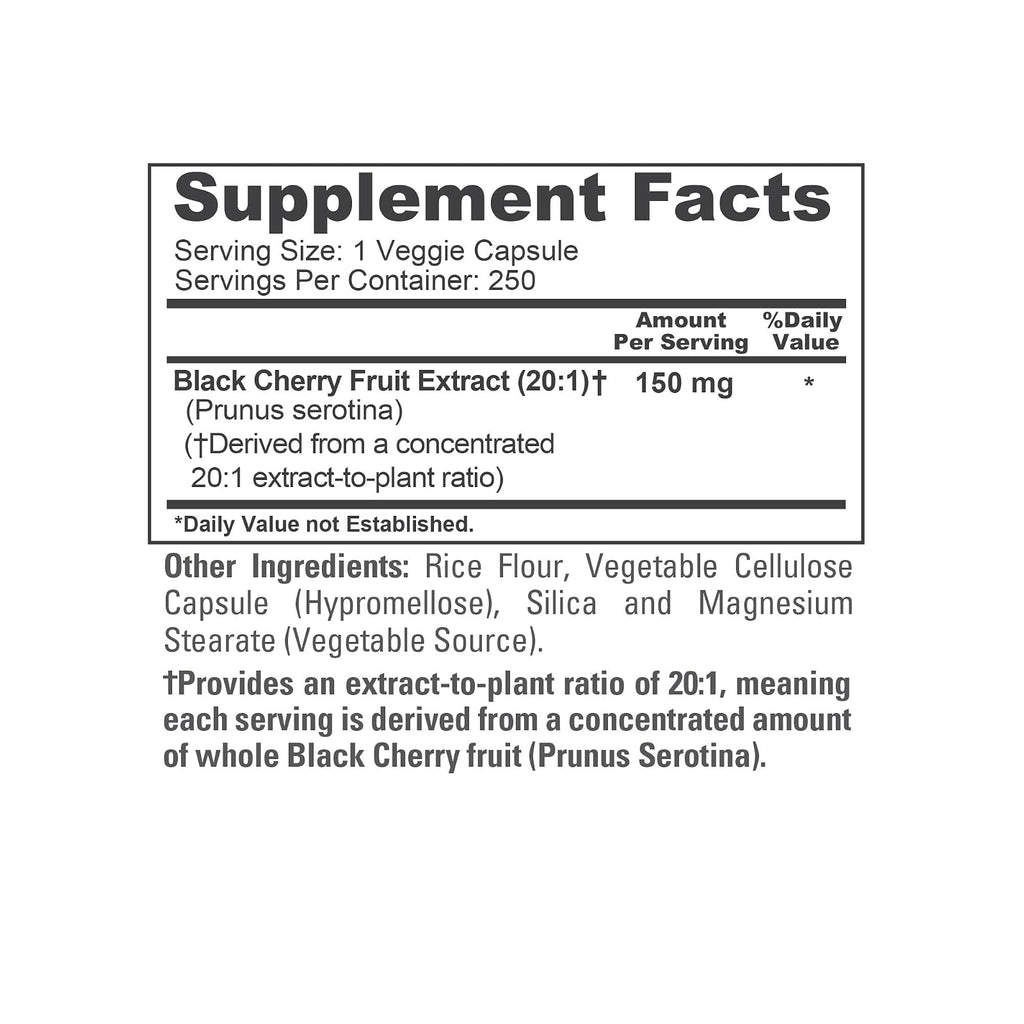 Black Cherry kids multivitamin capsules