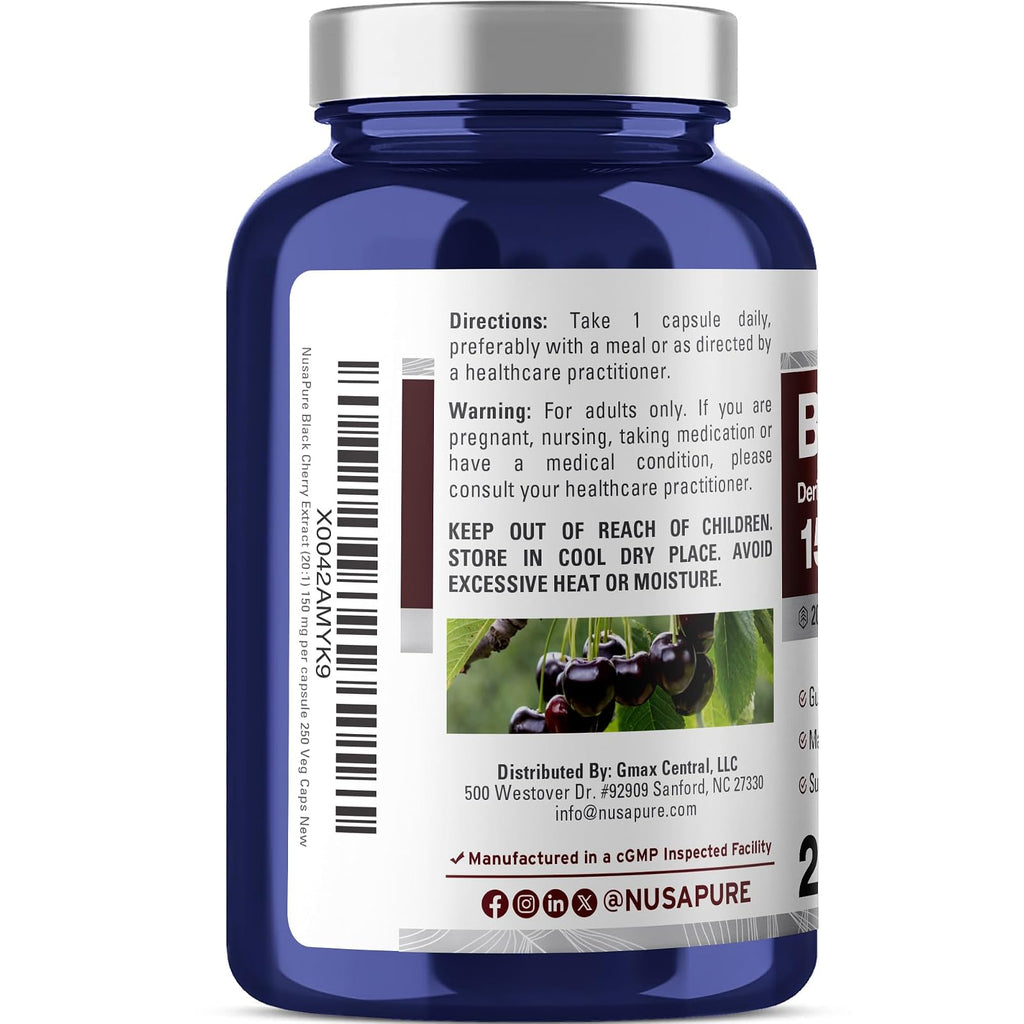 Black Cherry multivitamin for men