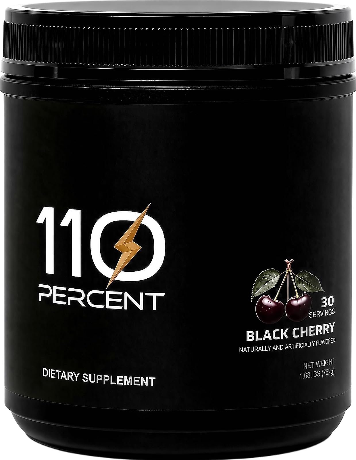 Black Cherry pre-workout powder energizing boost