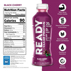 Black cherry protein drink pack