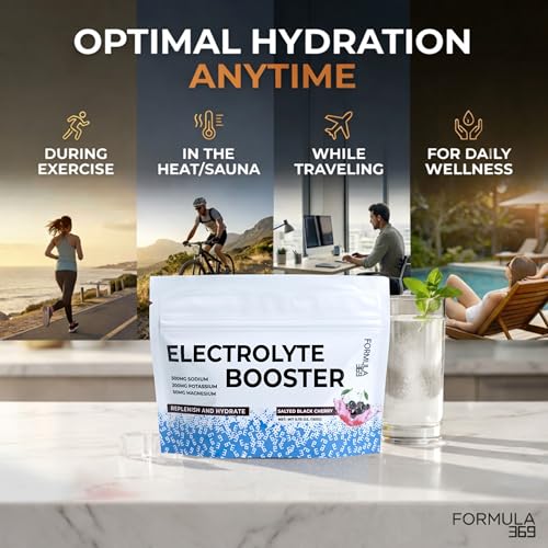 Black cherry sports electrolytes for recovery