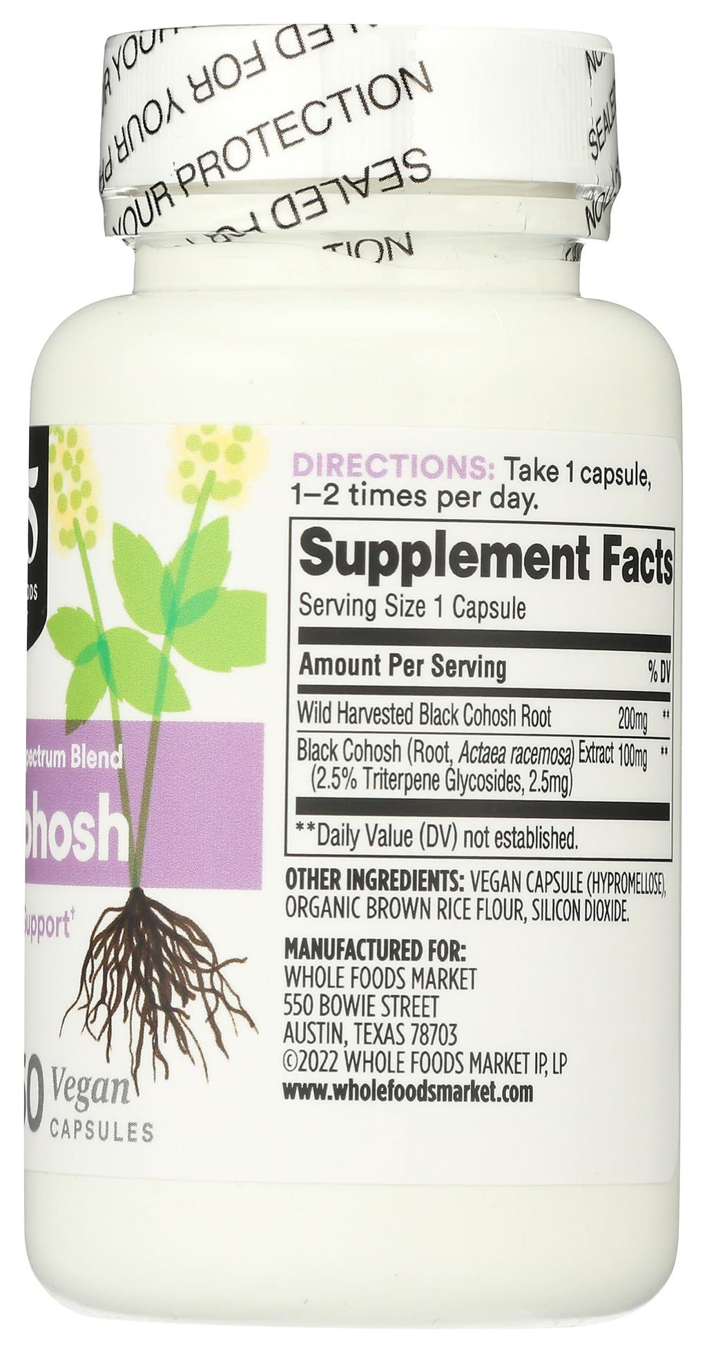 black cohosh capsules for daily use