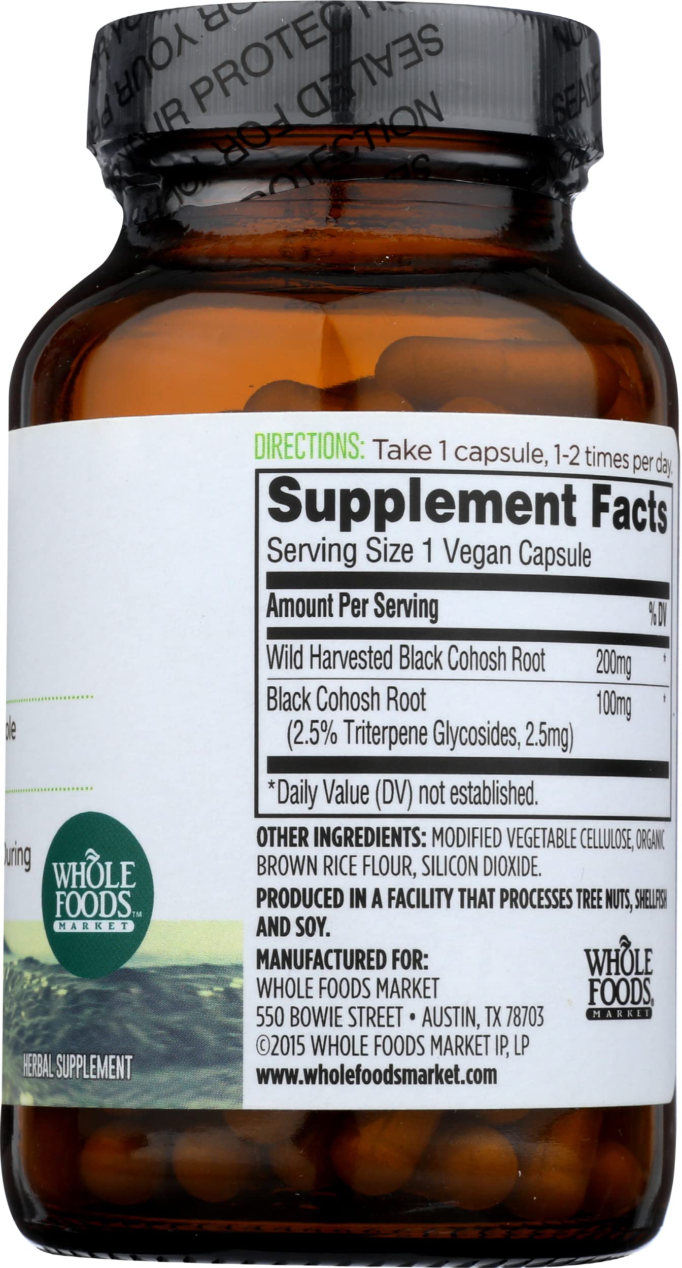 black cohosh capsules for holistic health