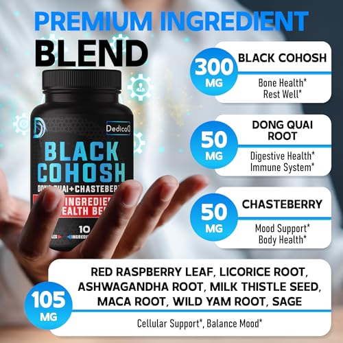 black cohosh capsules for hot flashes