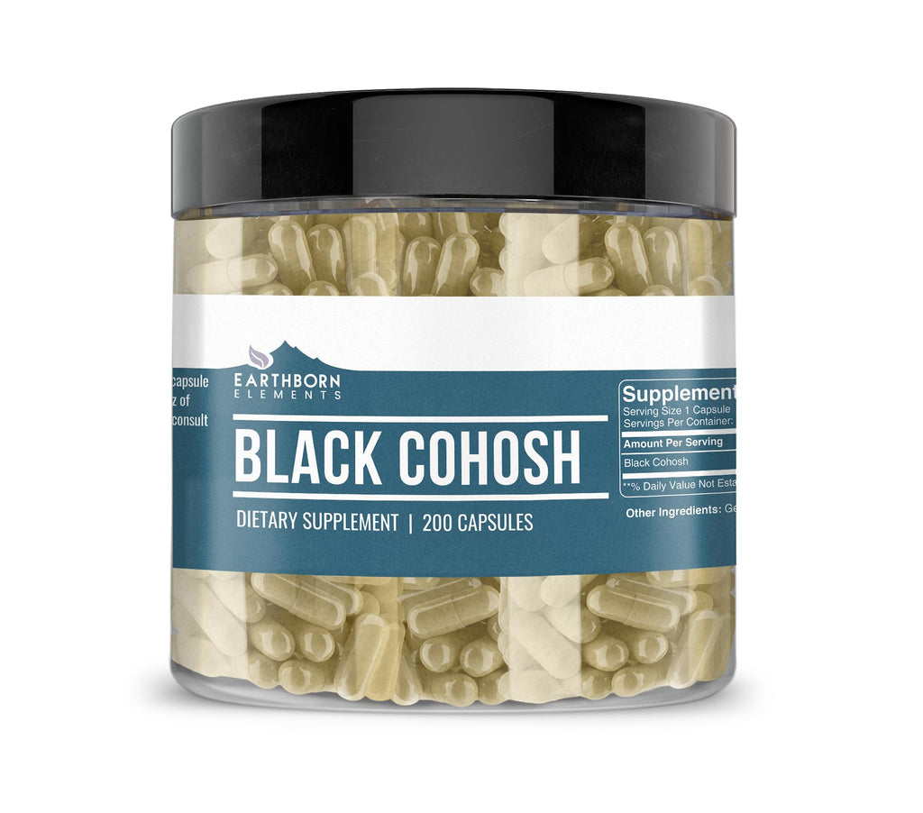 black cohosh capsules for menopause relief