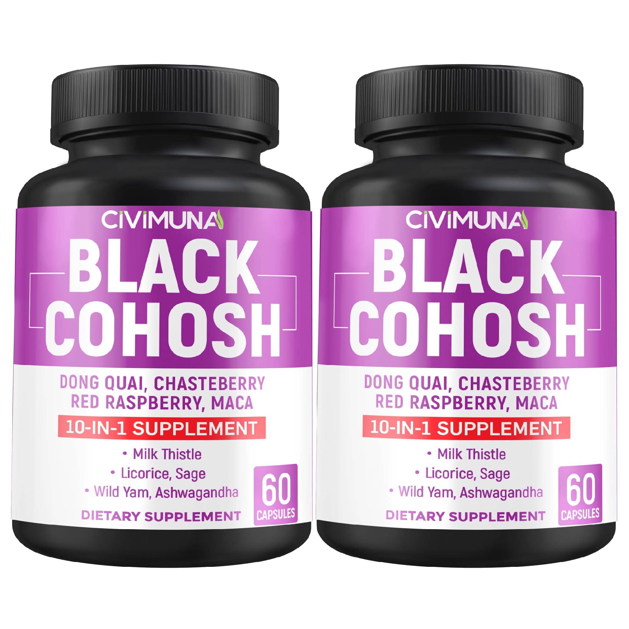 black cohosh capsules for menopause relief