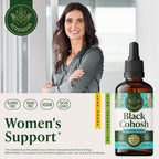 Black Cohosh capsules for menopause relief