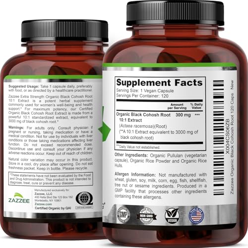black cohosh capsules for natural wellness