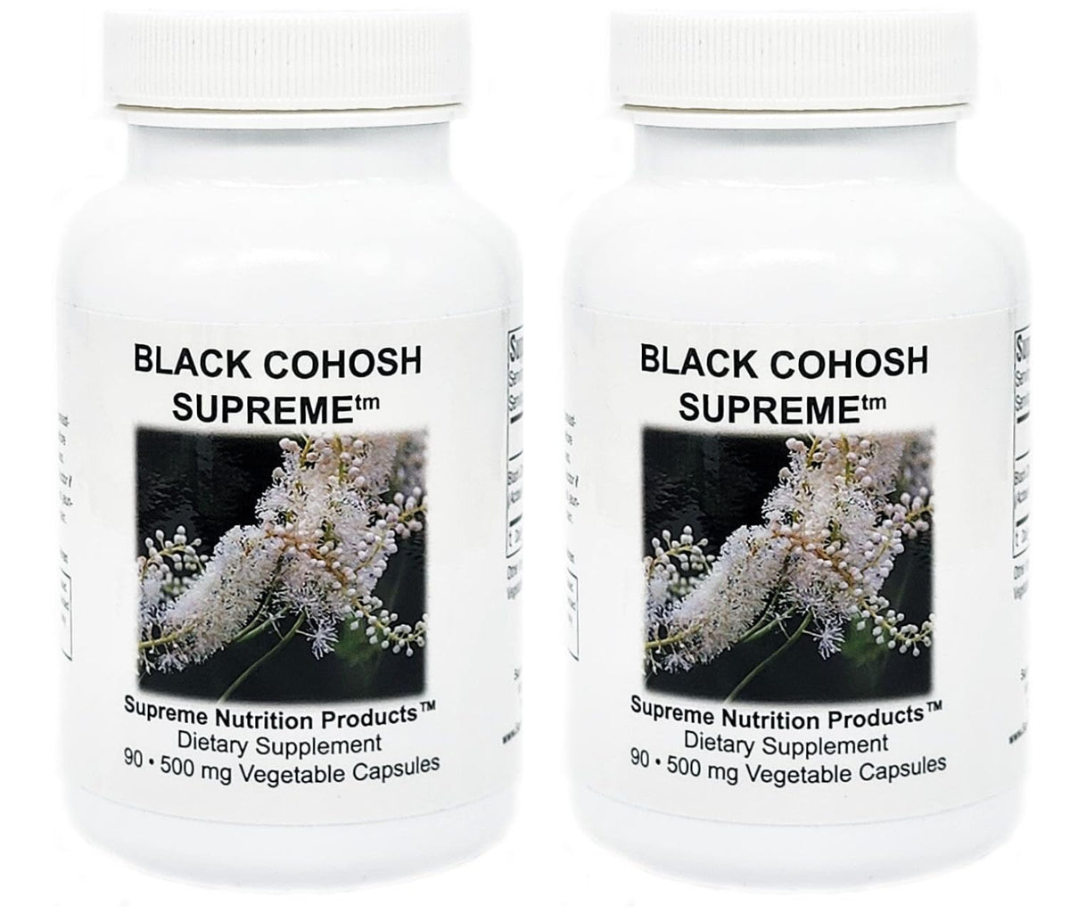 Black Cohosh capsules for women's health
