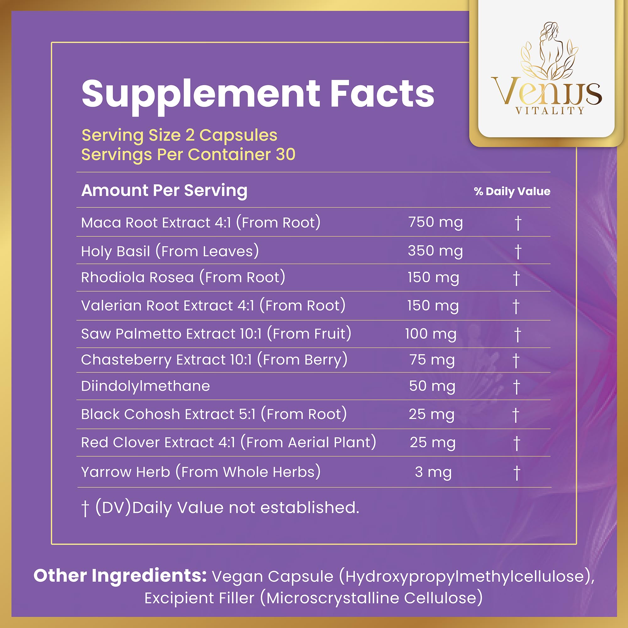black cohosh capsules for women's health