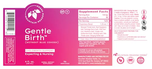 black cohosh extract for expectant mothers