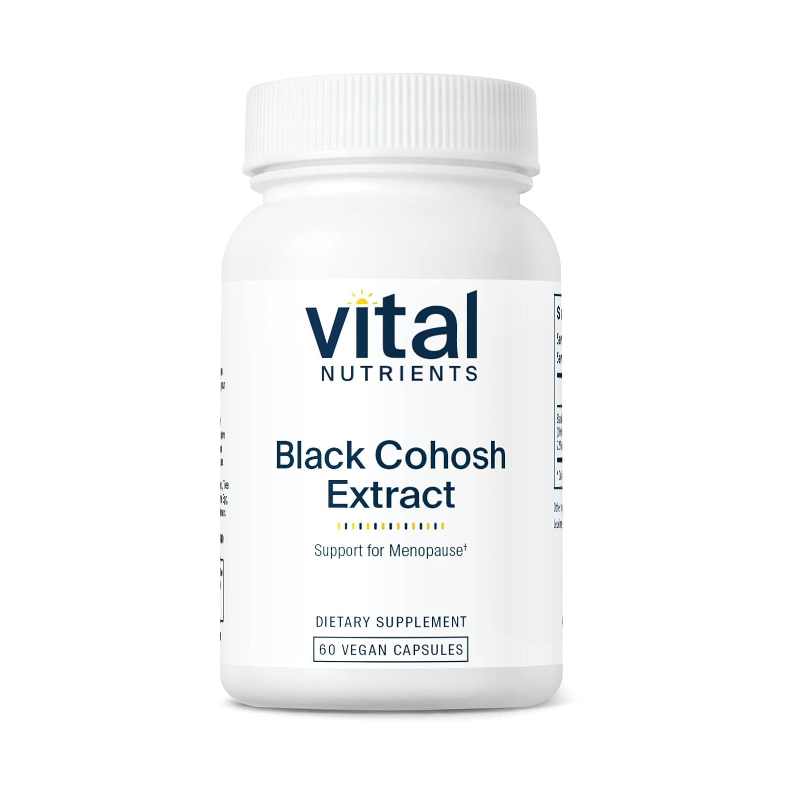 black cohosh extract for menopause relief
