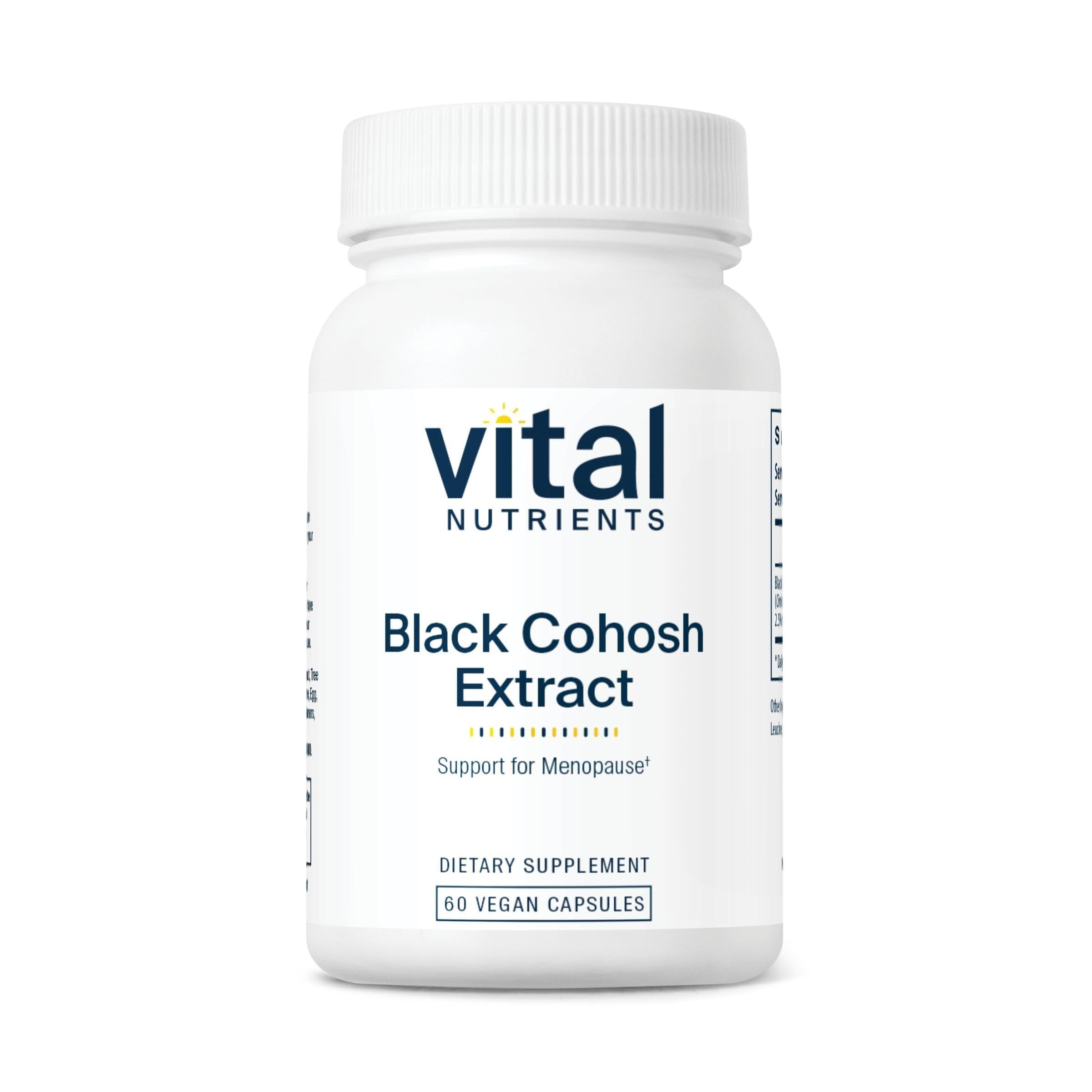 black cohosh extract for menopause relief