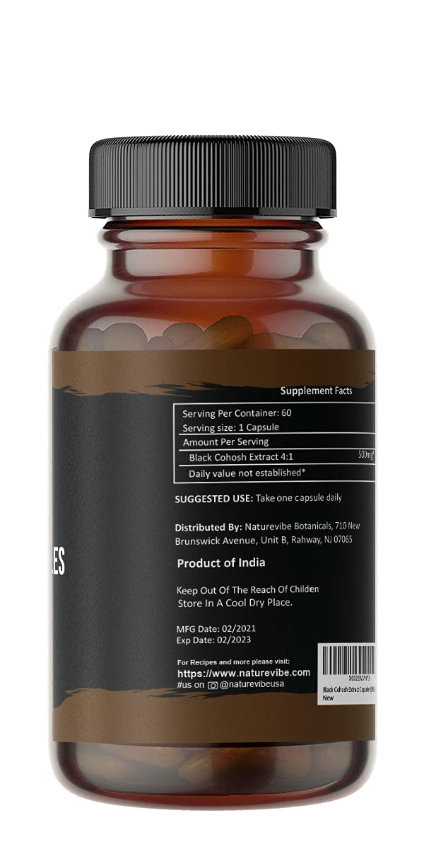 black cohosh extract for women's health