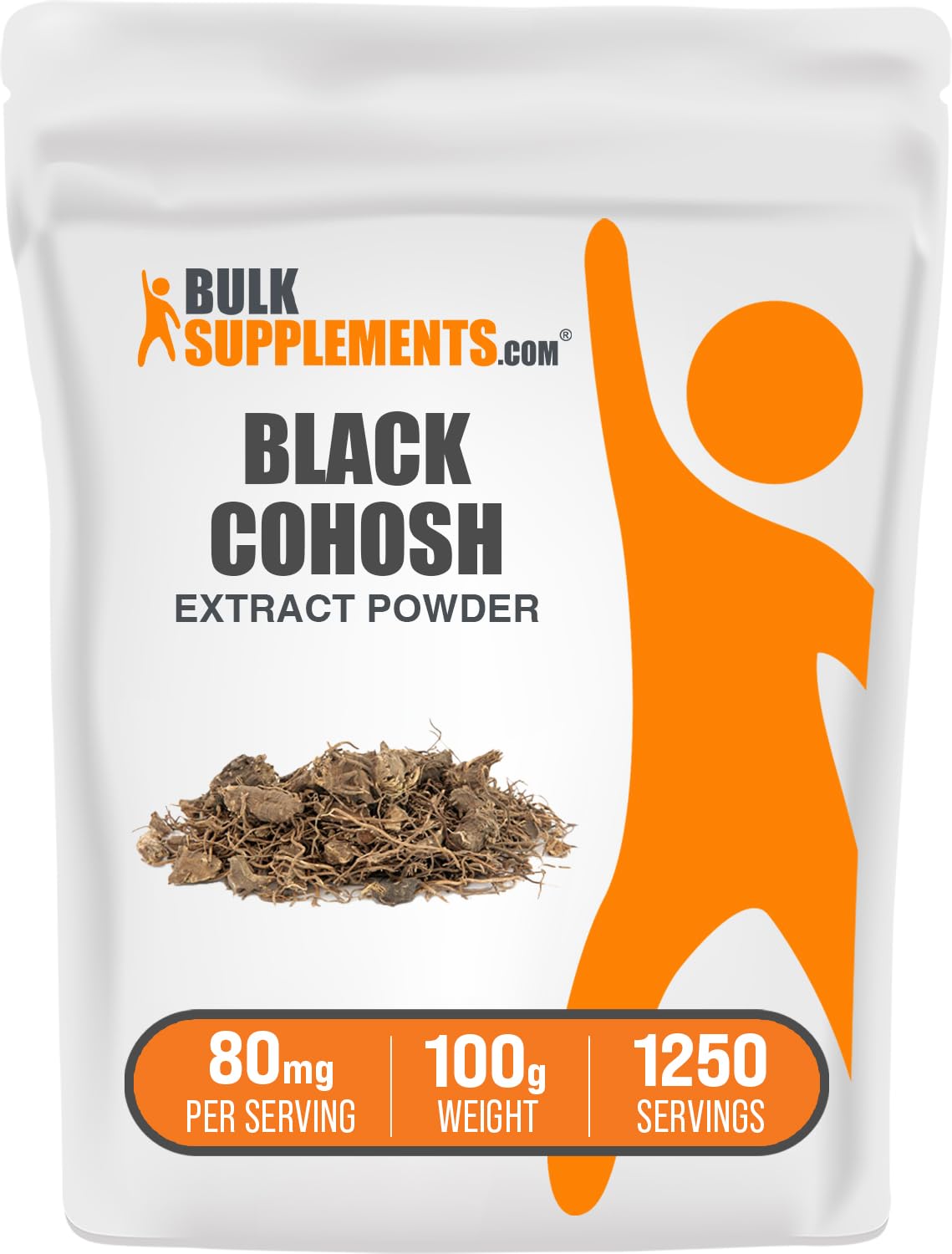 black cohosh extract powder supplement