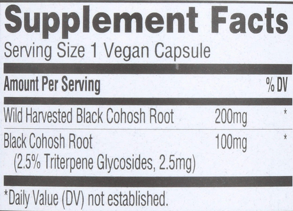 black cohosh for hormonal balance