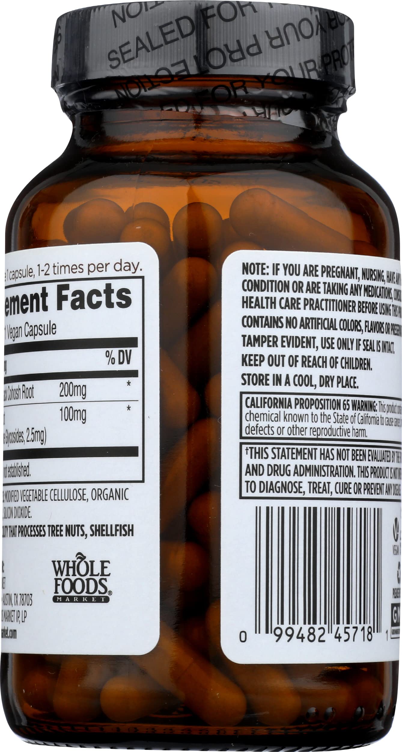 black cohosh for hormonal balance