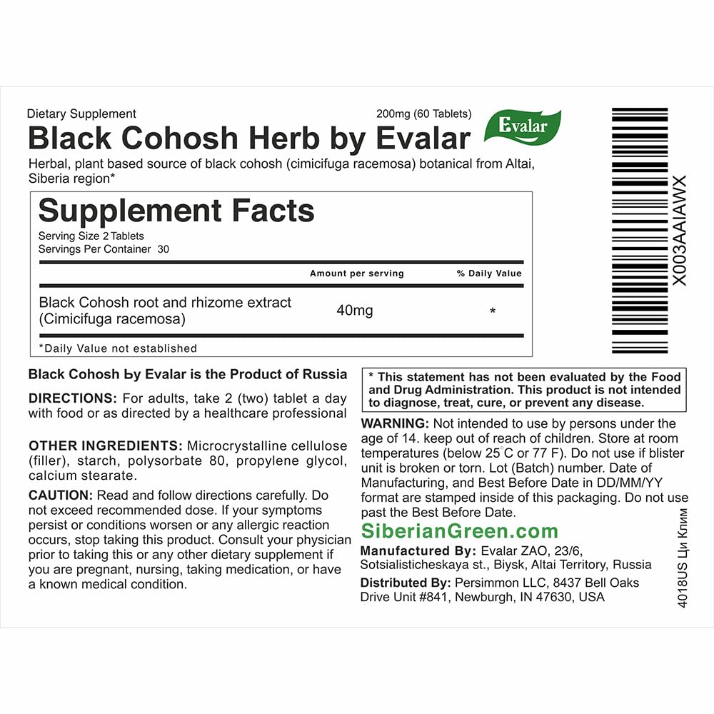 Black Cohosh for hormonal balance