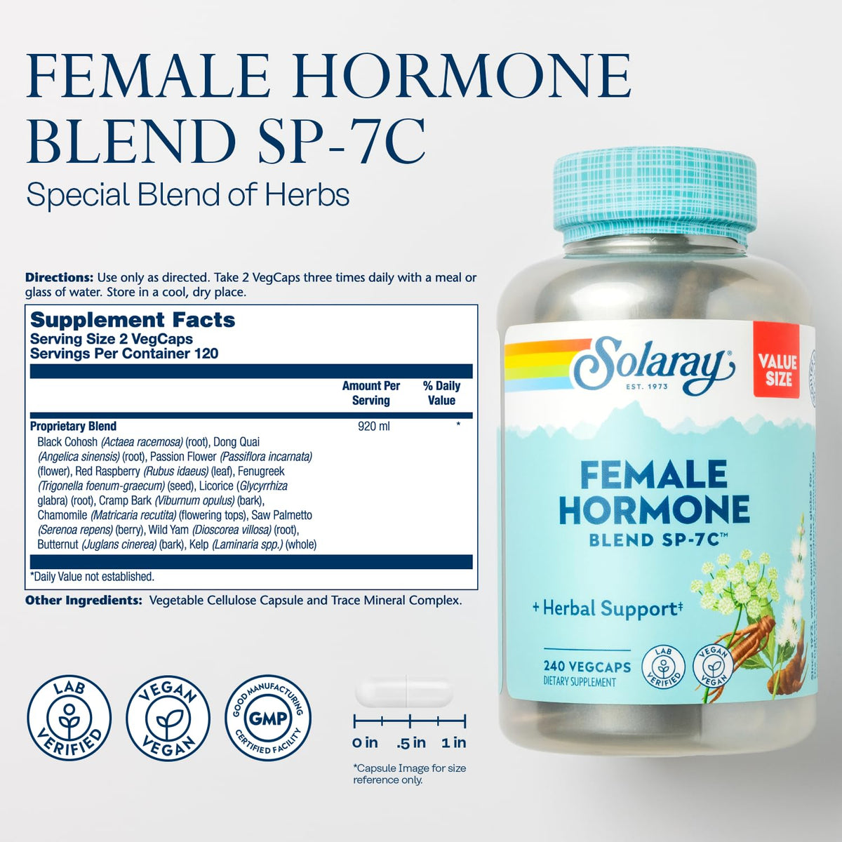 Black Cohosh for hormonal balance
