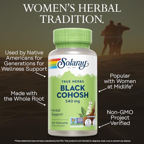 black cohosh for hot flashes relief