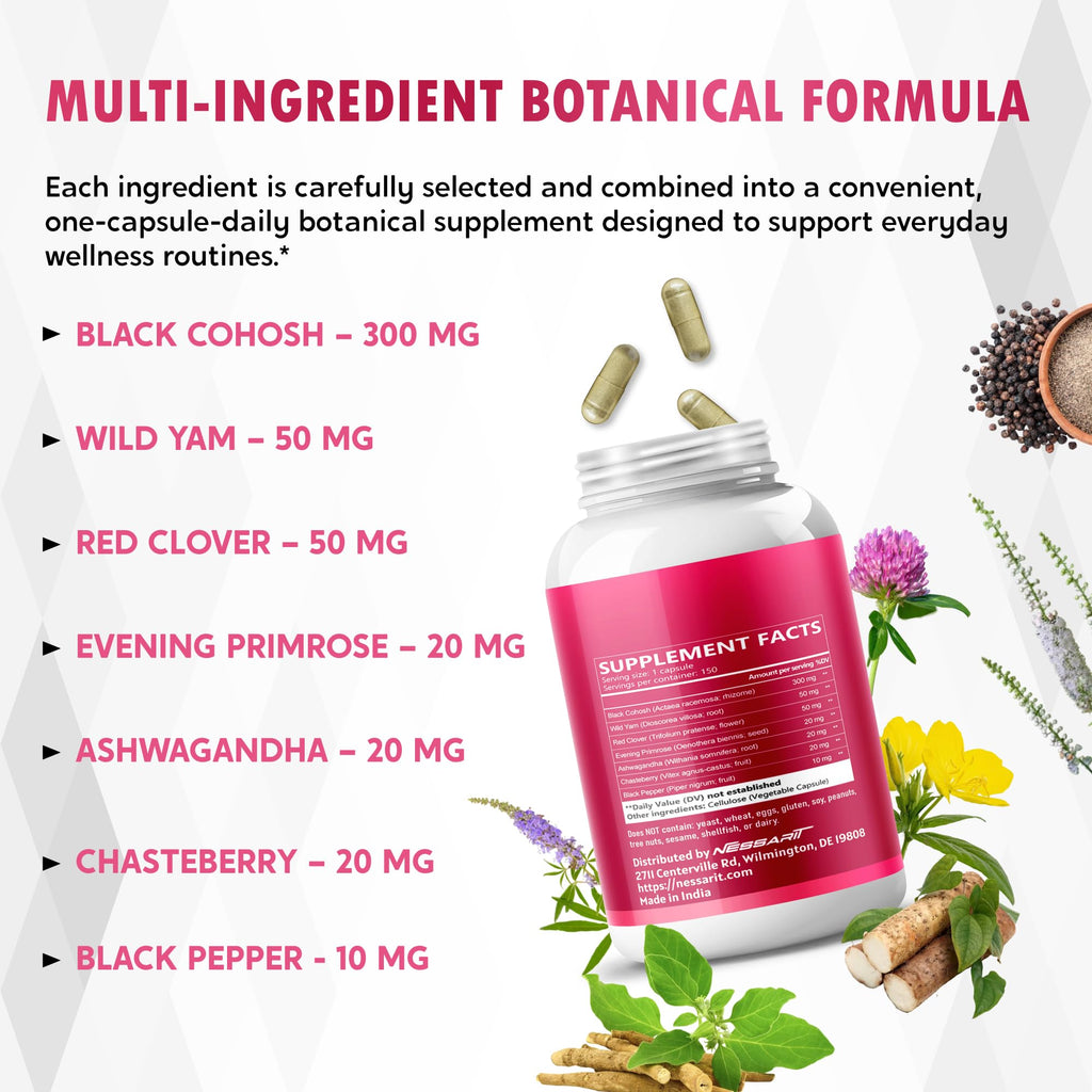 black cohosh for hot flashes support