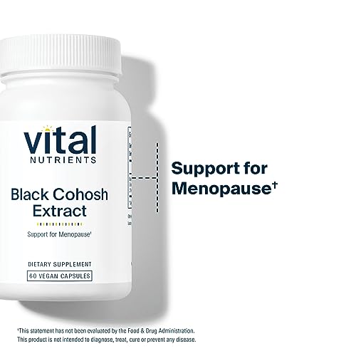 black cohosh for improved women's vitality