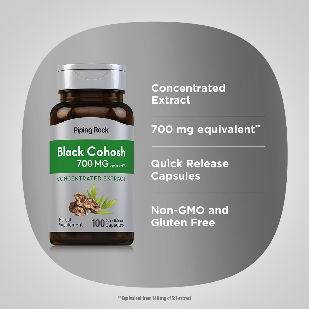 Black cohosh for menopause relief