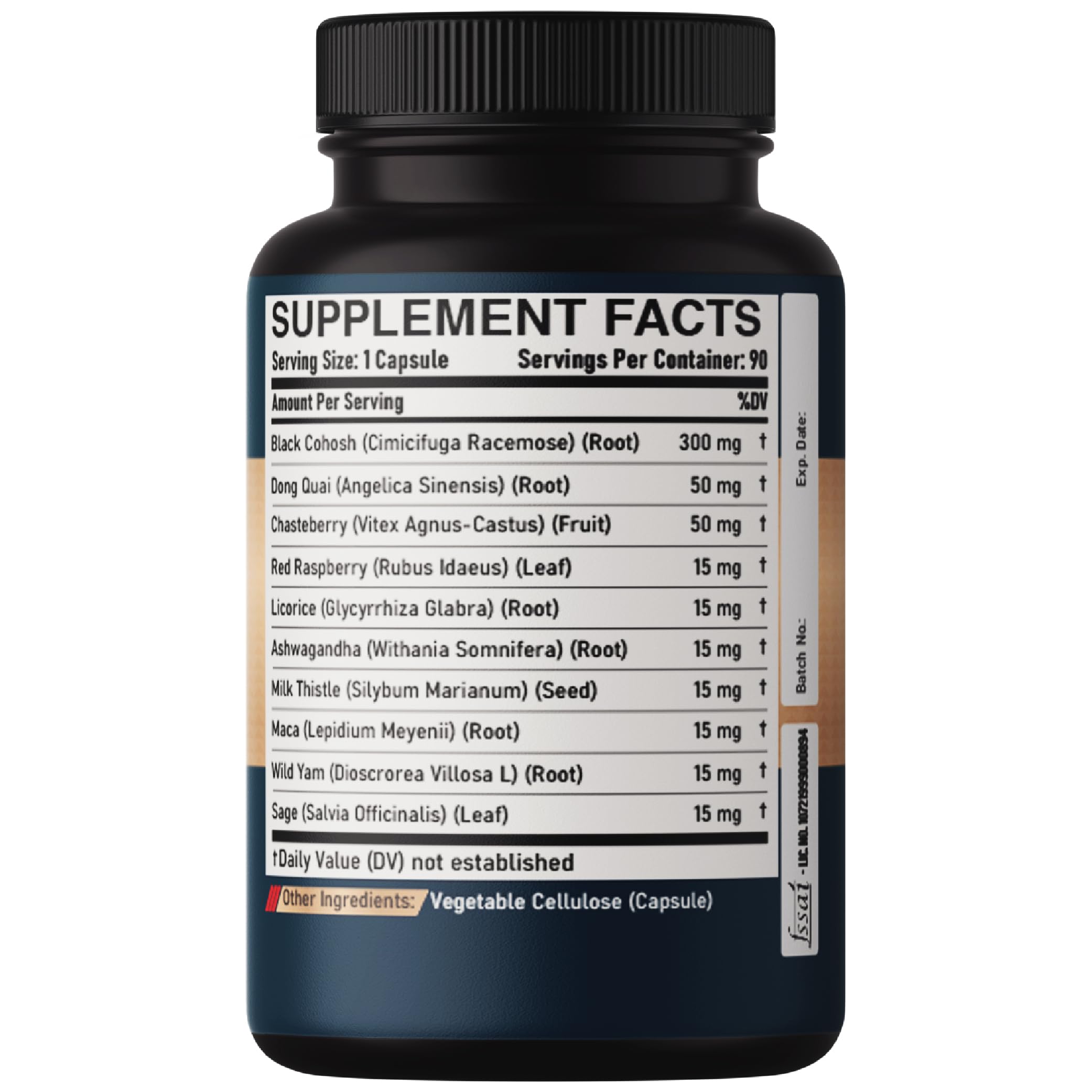 black cohosh for reducing menopausal discomfort