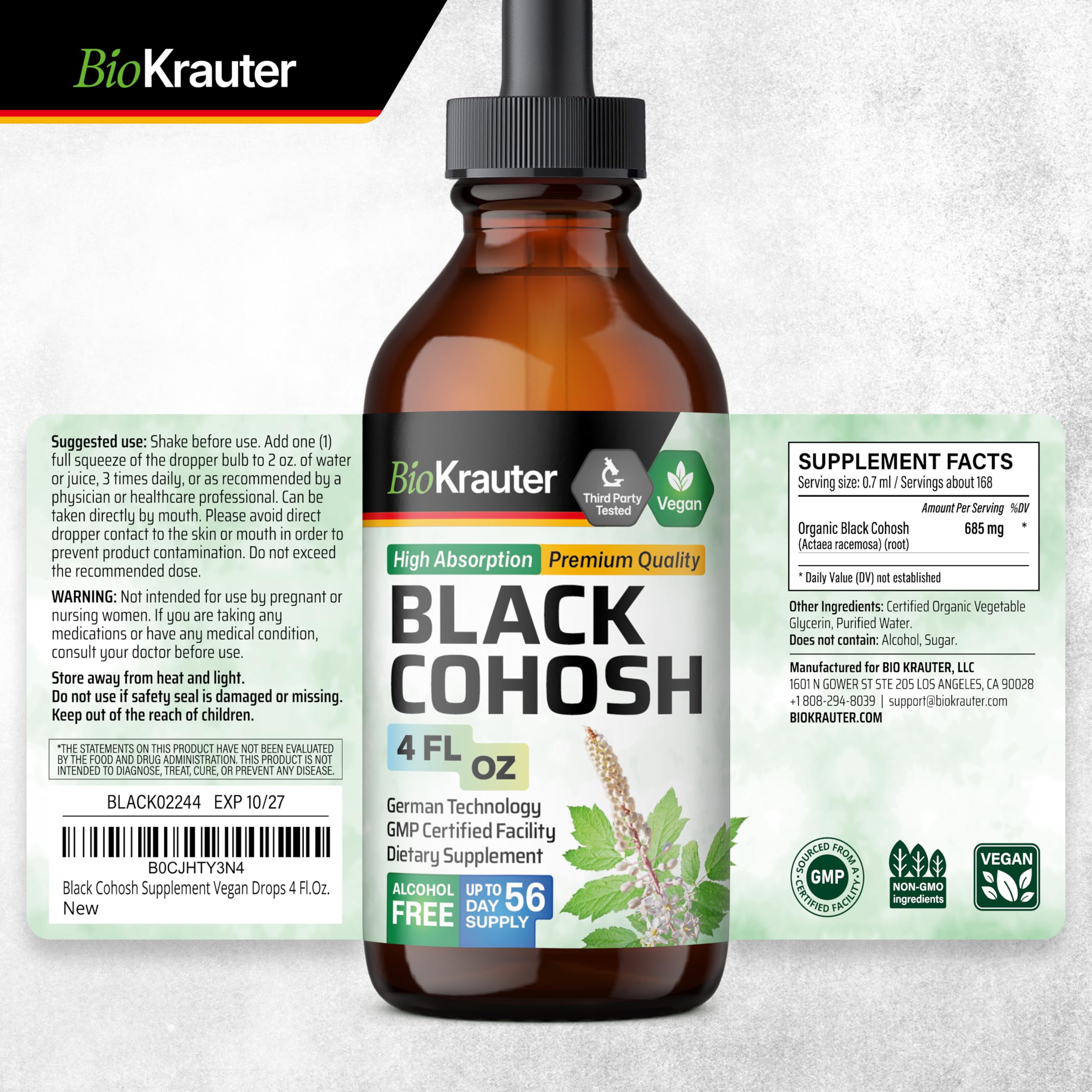 black cohosh for women's wellness
