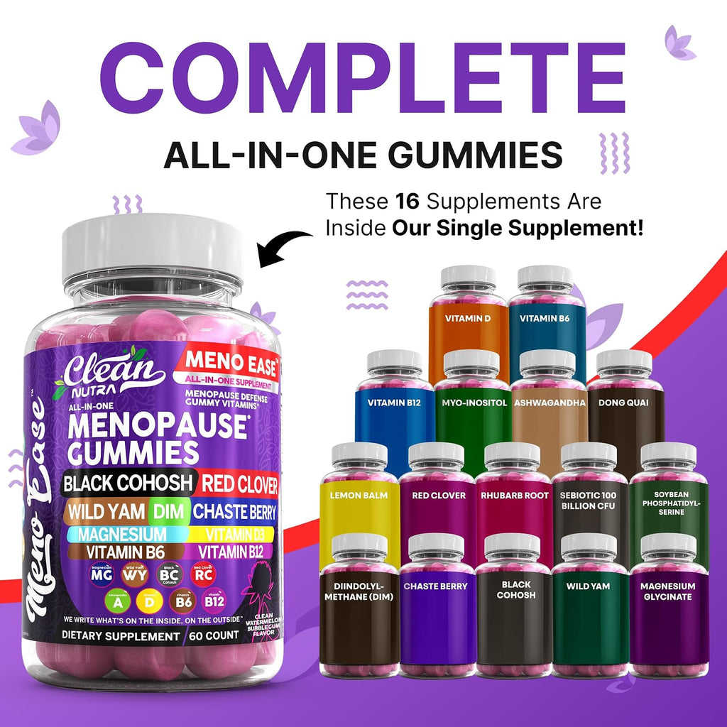 Black cohosh gummy multivitamin benefits