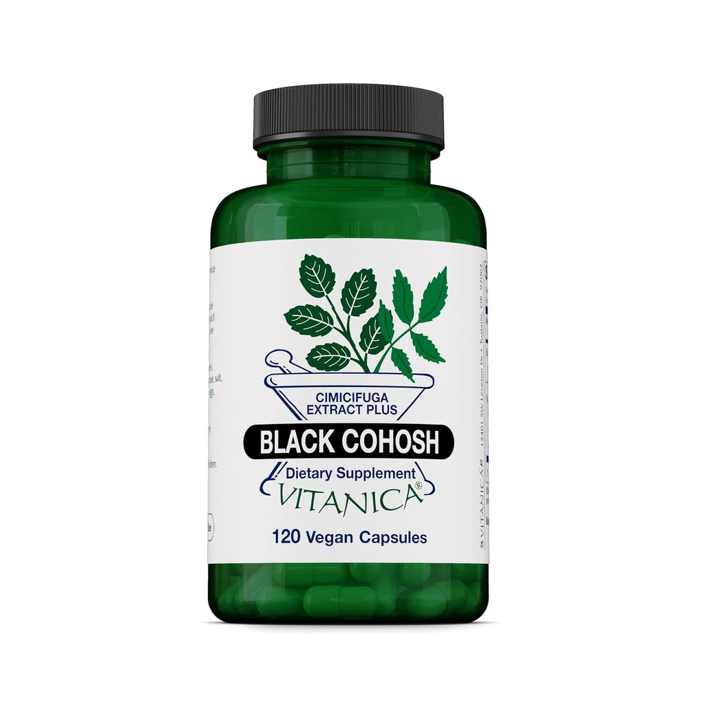 black cohosh herbal supplement capsules