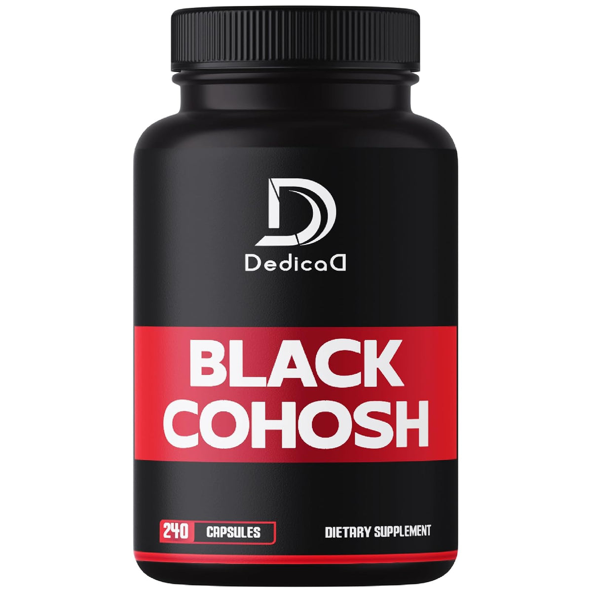 black cohosh herbal supplement capsules
