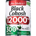 black cohosh herbal supplement capsules