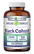 black cohosh herbal supplement capsules