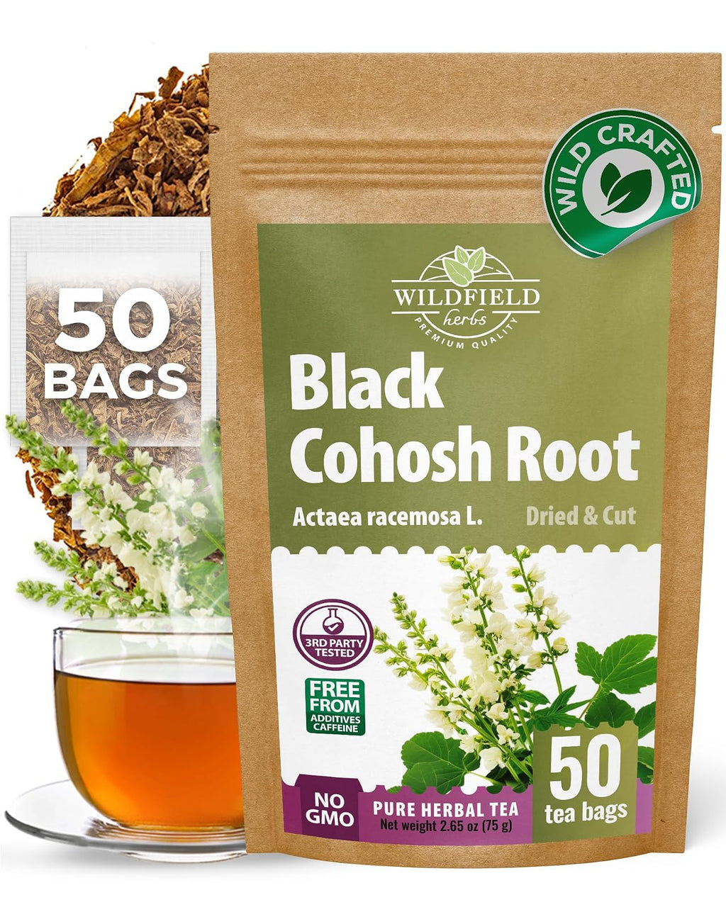 black cohosh herbal tea bags