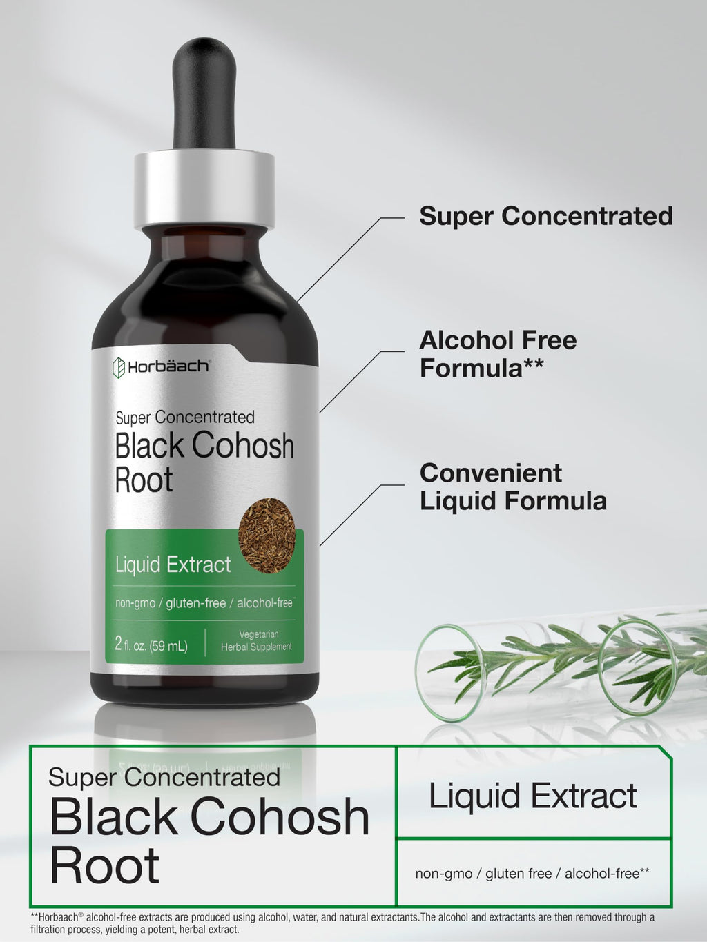 black cohosh liquid extract for wellness