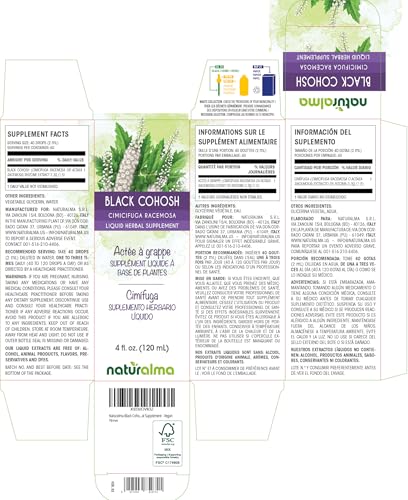 black cohosh liquid for hot flashes
