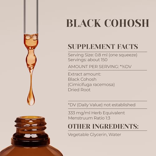 black cohosh liquid for women's health