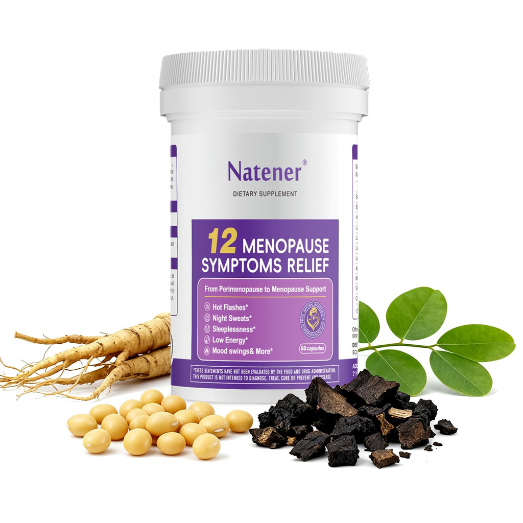 Black Cohosh menopause relief capsules