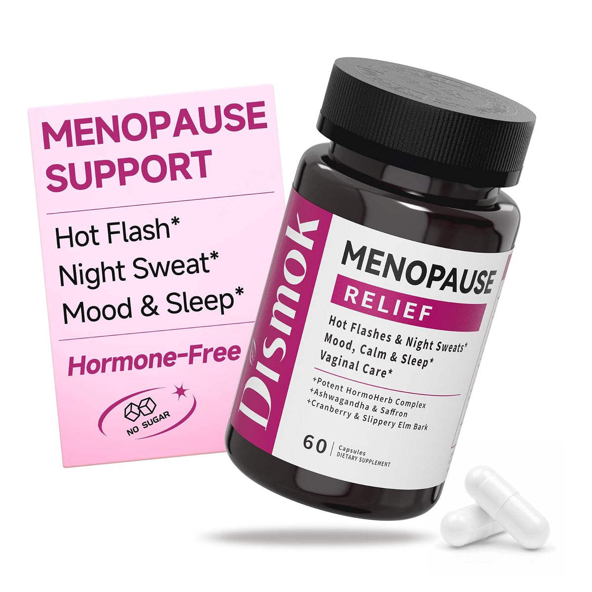 Black Cohosh menopause relief capsules