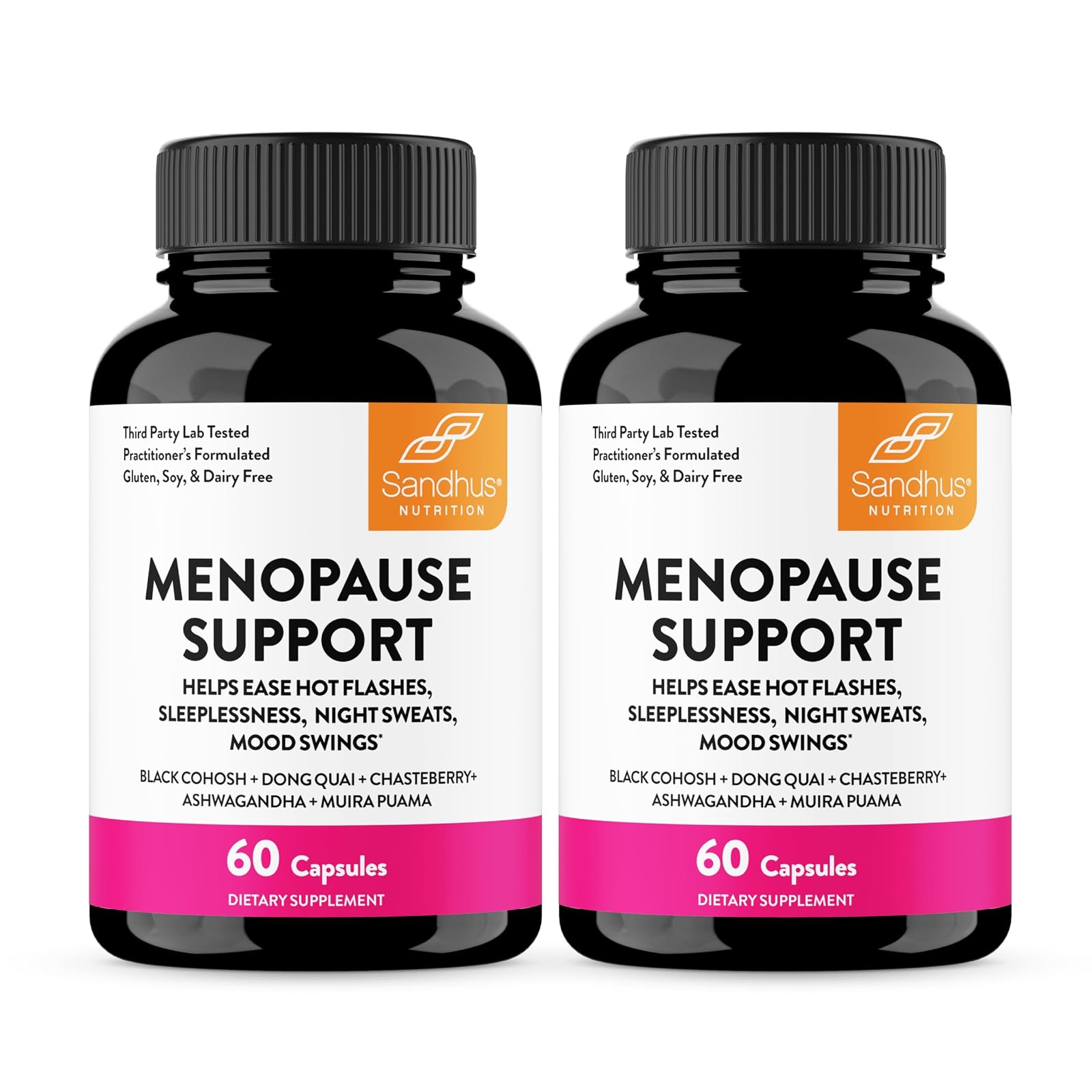 Black Cohosh menopause relief capsules