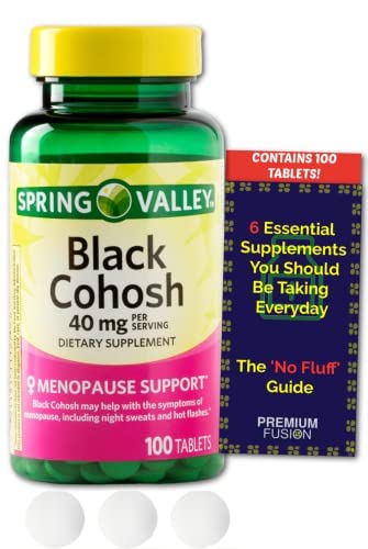 black cohosh menopause support capsules