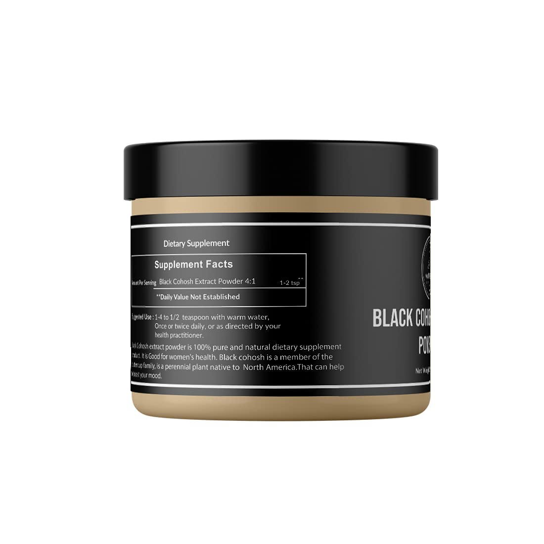 black cohosh root extract for hormonal balance