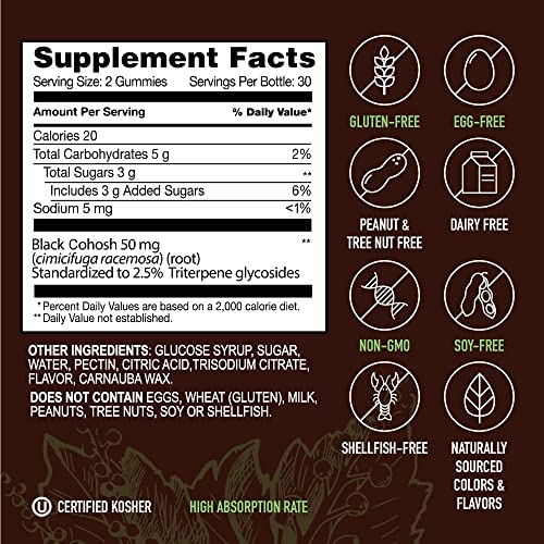 black cohosh root extract for wellness
