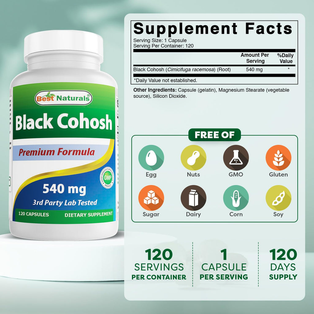 black cohosh root extract for women