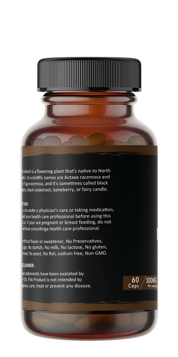 black cohosh root for hormonal balance