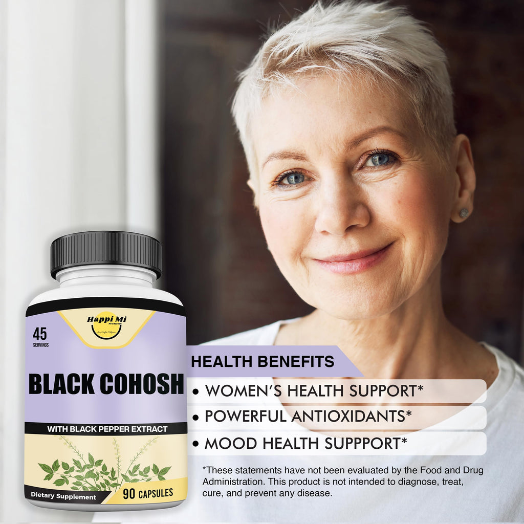 black cohosh root for hormonal support