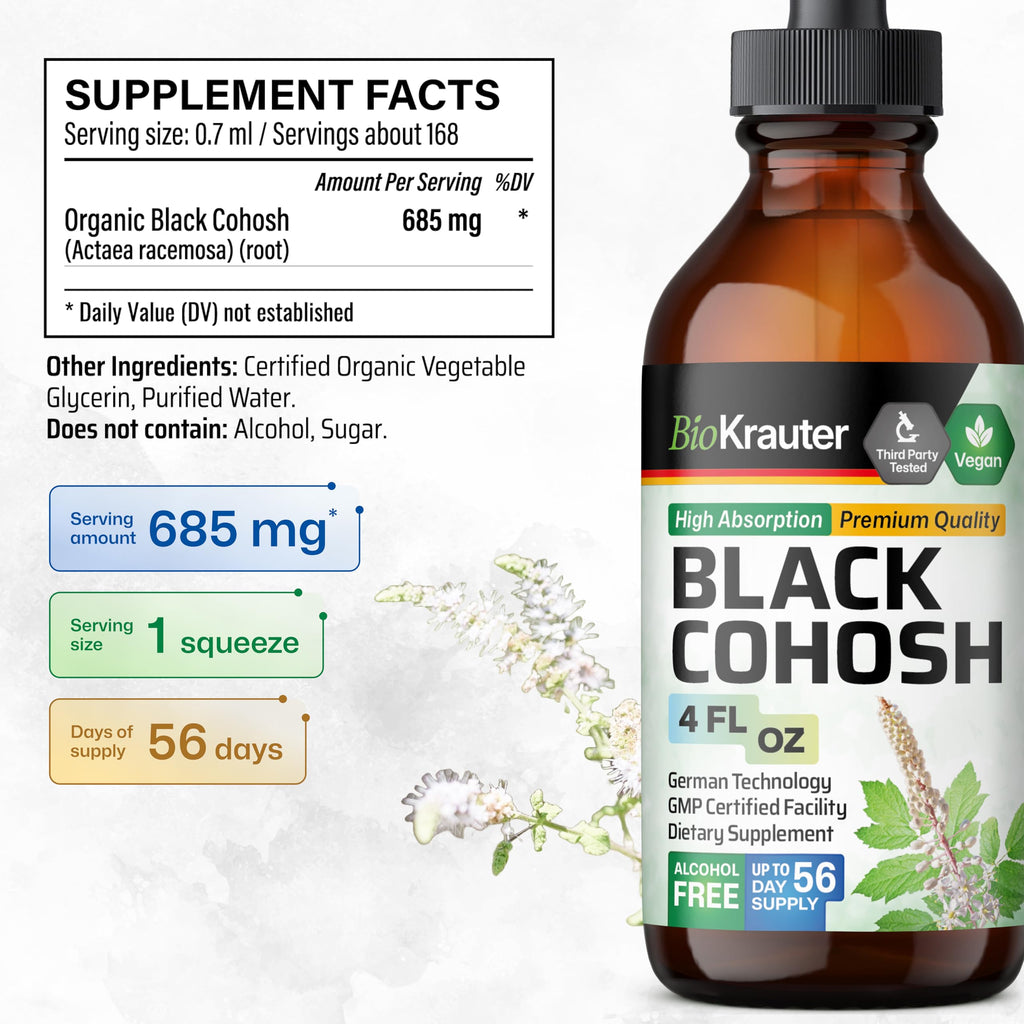 black cohosh root for perimenopause