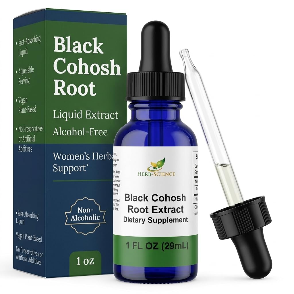 black cohosh root liquid extract benefits