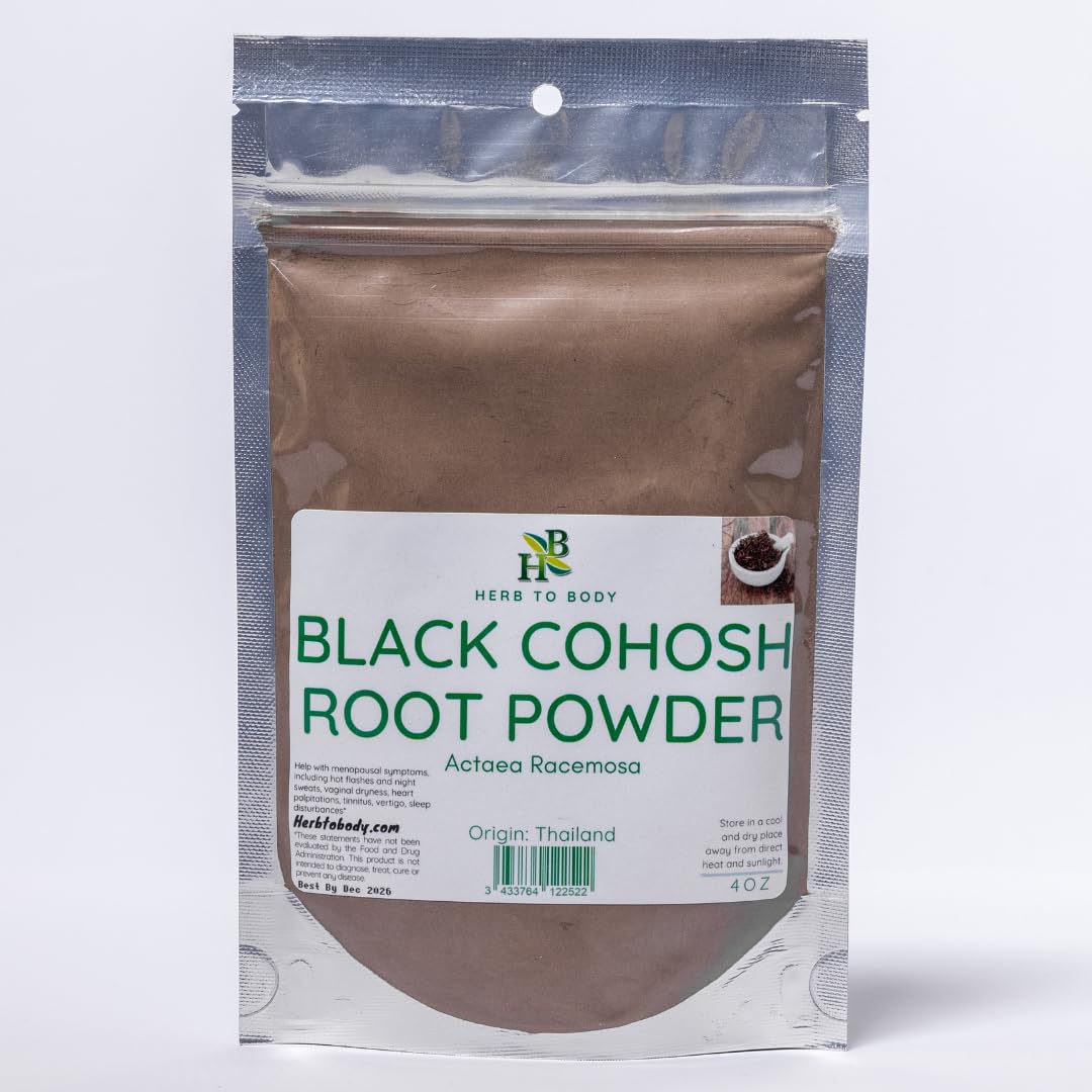 black cohosh root powder for menopause